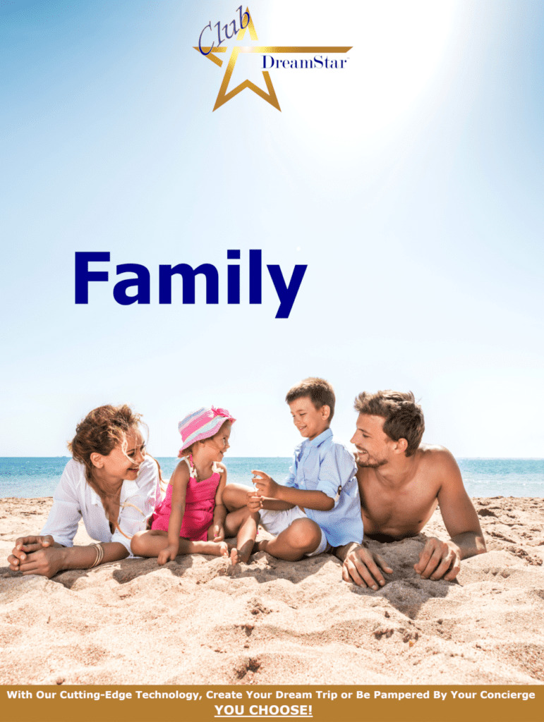 Family Poster – DreamStar Resorts